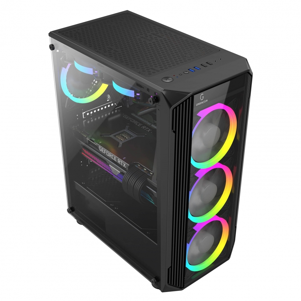 Greencom CONQUEROR iX79Z2 Gaming PC - Nvidia GeForce RTX 4070 Ti, AMD ...