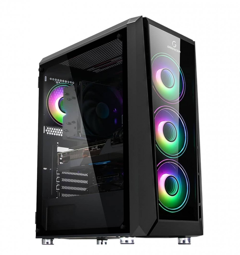 Greencom Entry V894G Gaming PC - AMD Ryzen 3 4300G, Vega 7, 8GB ...